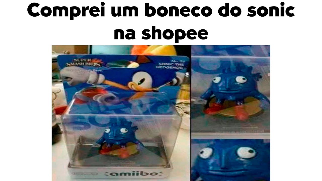 MEMES ENGRAÇADOS PARA RIR MUITO - SONIC DA SHOPEE - YouTube