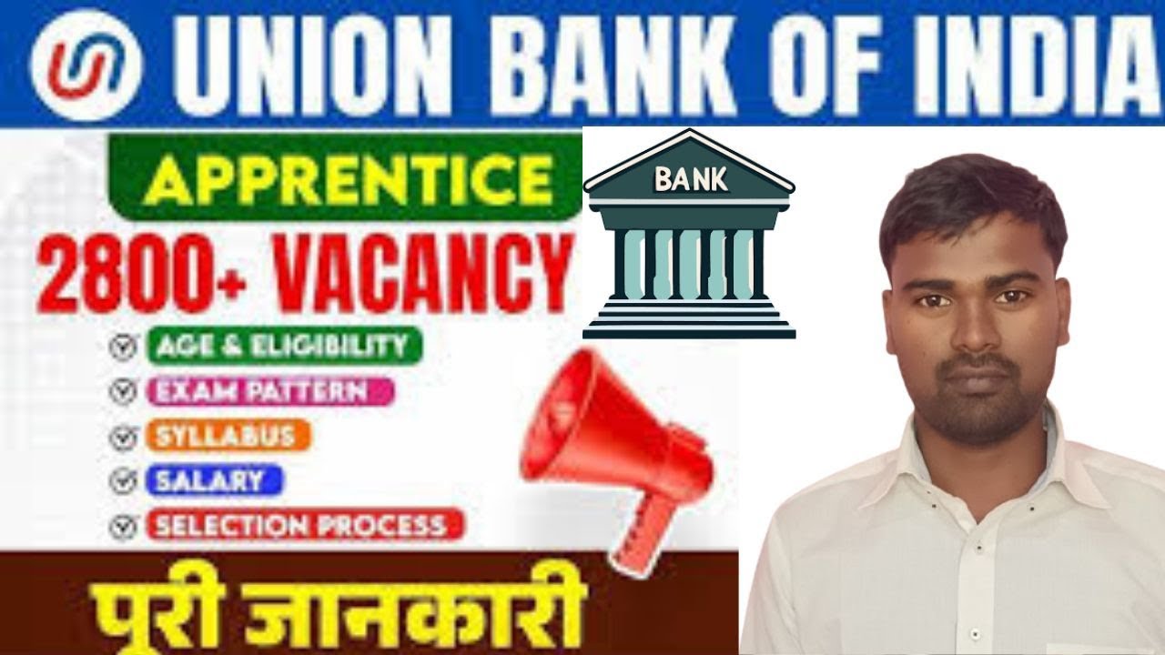 union Bank of India apprentice form 2025 - YouTube