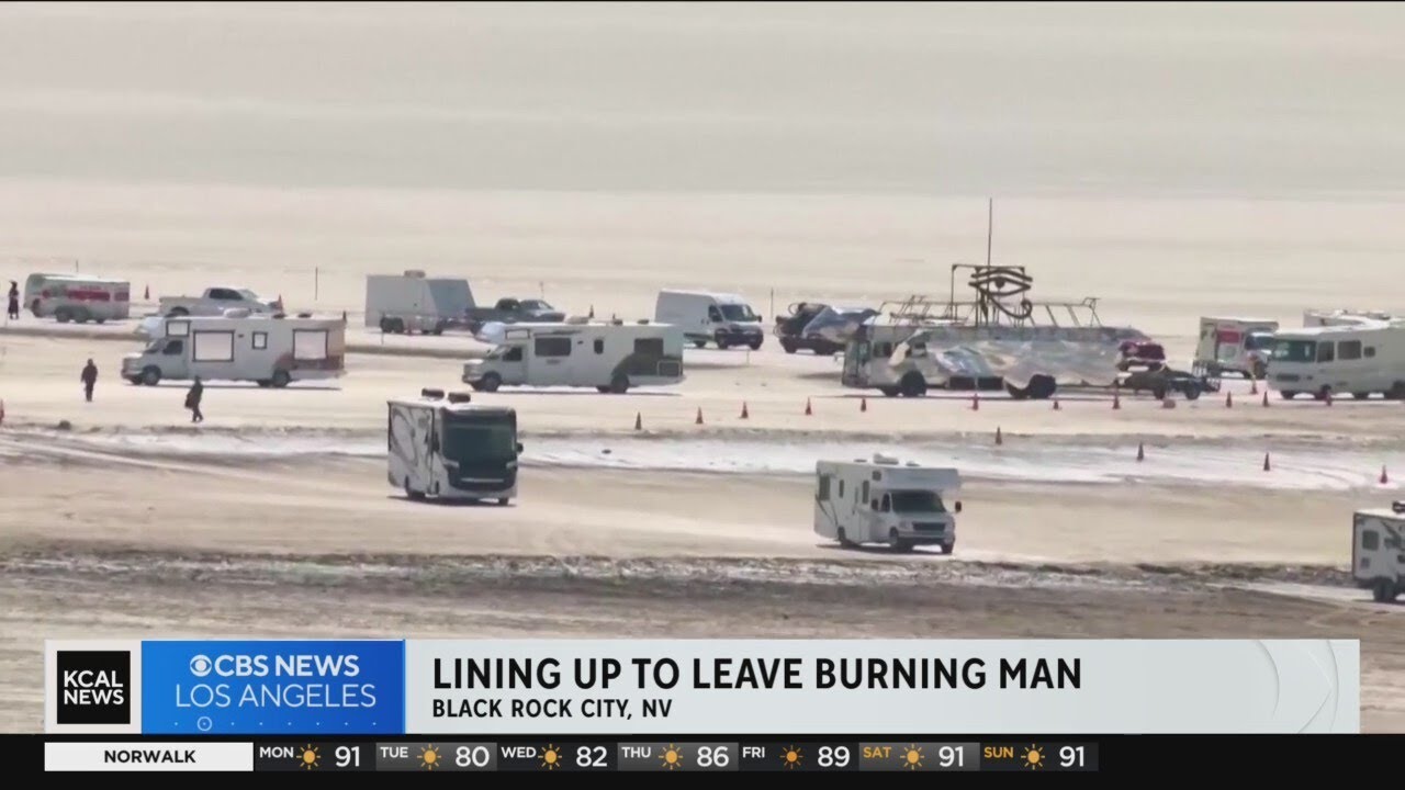 Festival goers finally allowed to leave Burning Man after severe ...