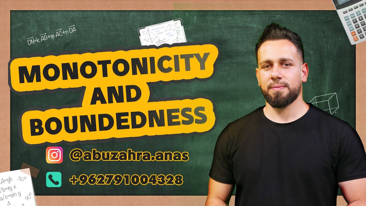 11.1 Monotonicity And Boundedness - YouTube
