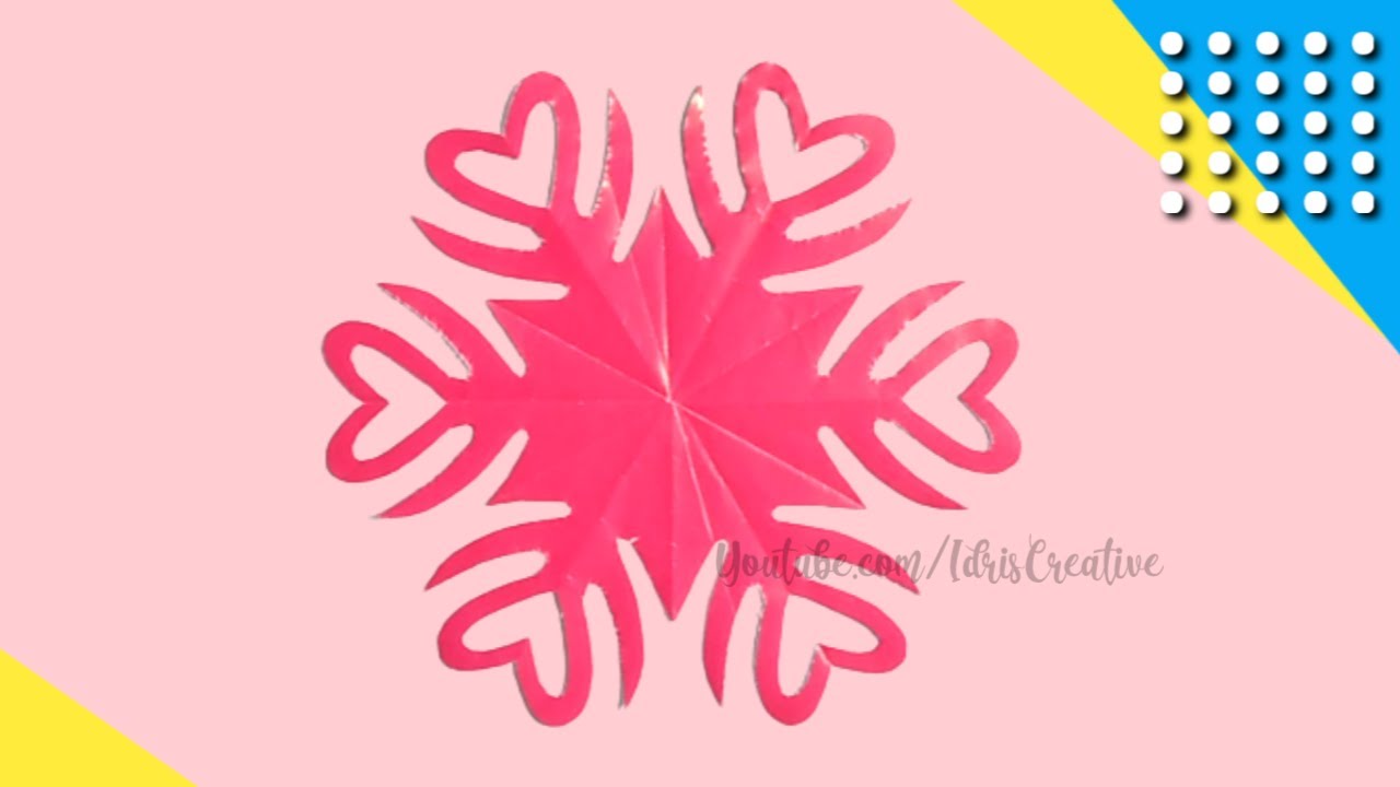 HOW TO MAKE A PAPER HEART 4 PAPER CUTTING ART YouTube HOW TO MAKE A PAPER HEART 4 PAPER CUTTING ART YouTube