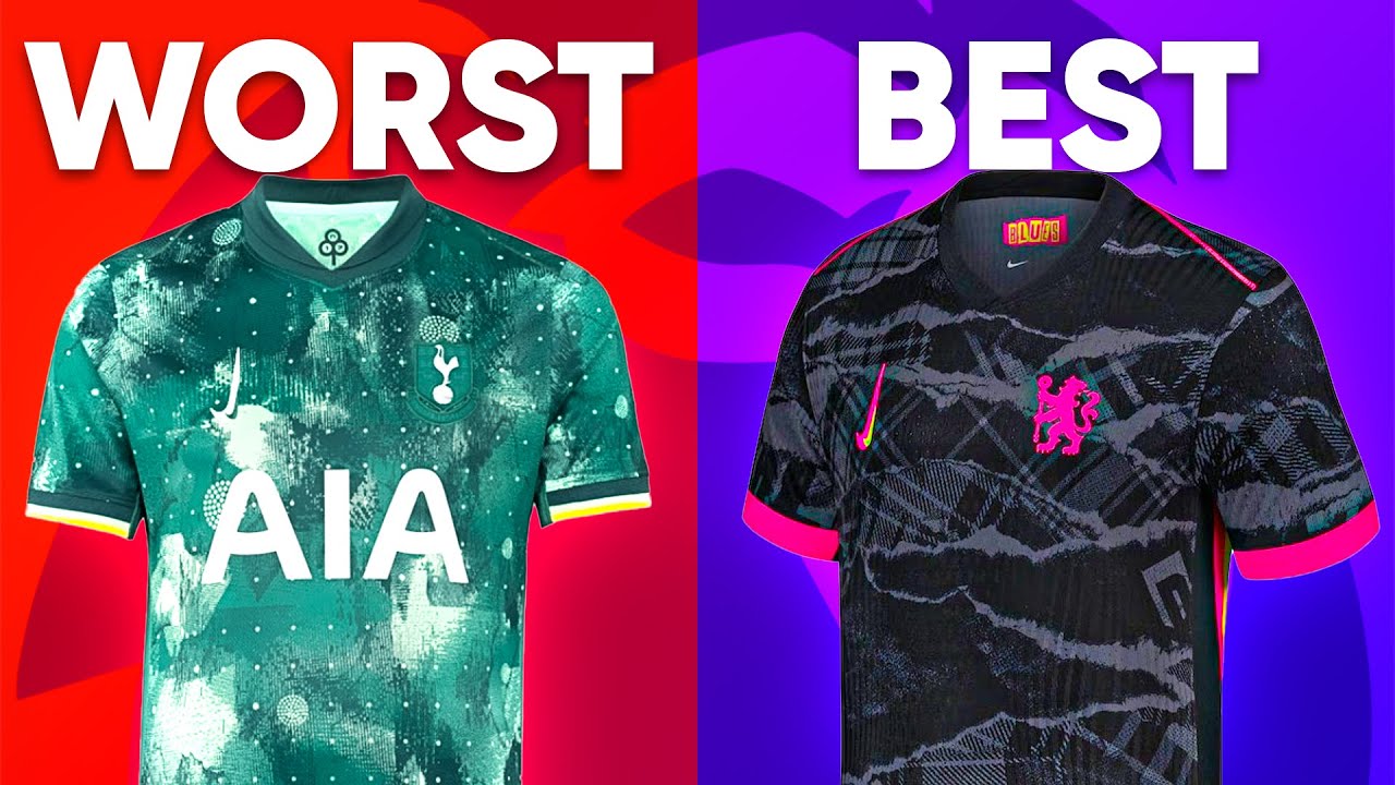 BRUTALLY Rating EVERY Premier League THIRD Kit (24/25) - YouTube