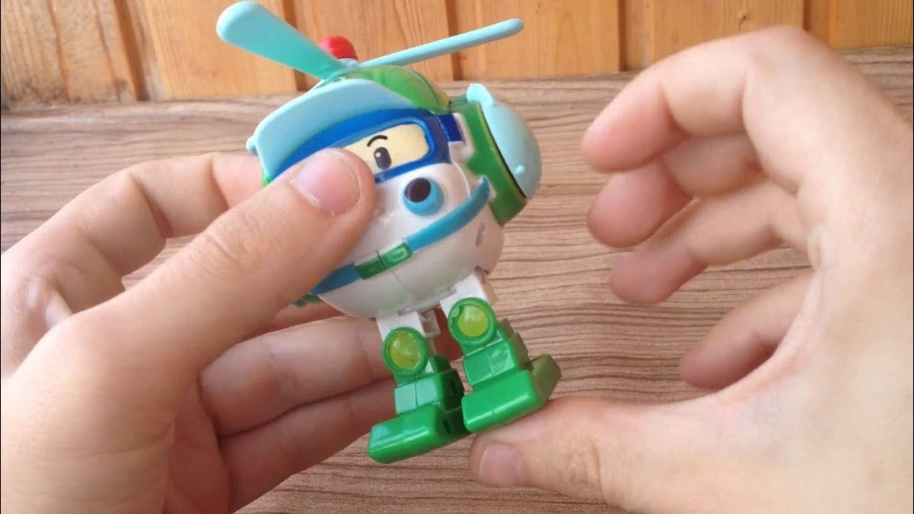 Хелли вертолет. Поли робокар. Детские игрушки. Видео для детей - YouTube
