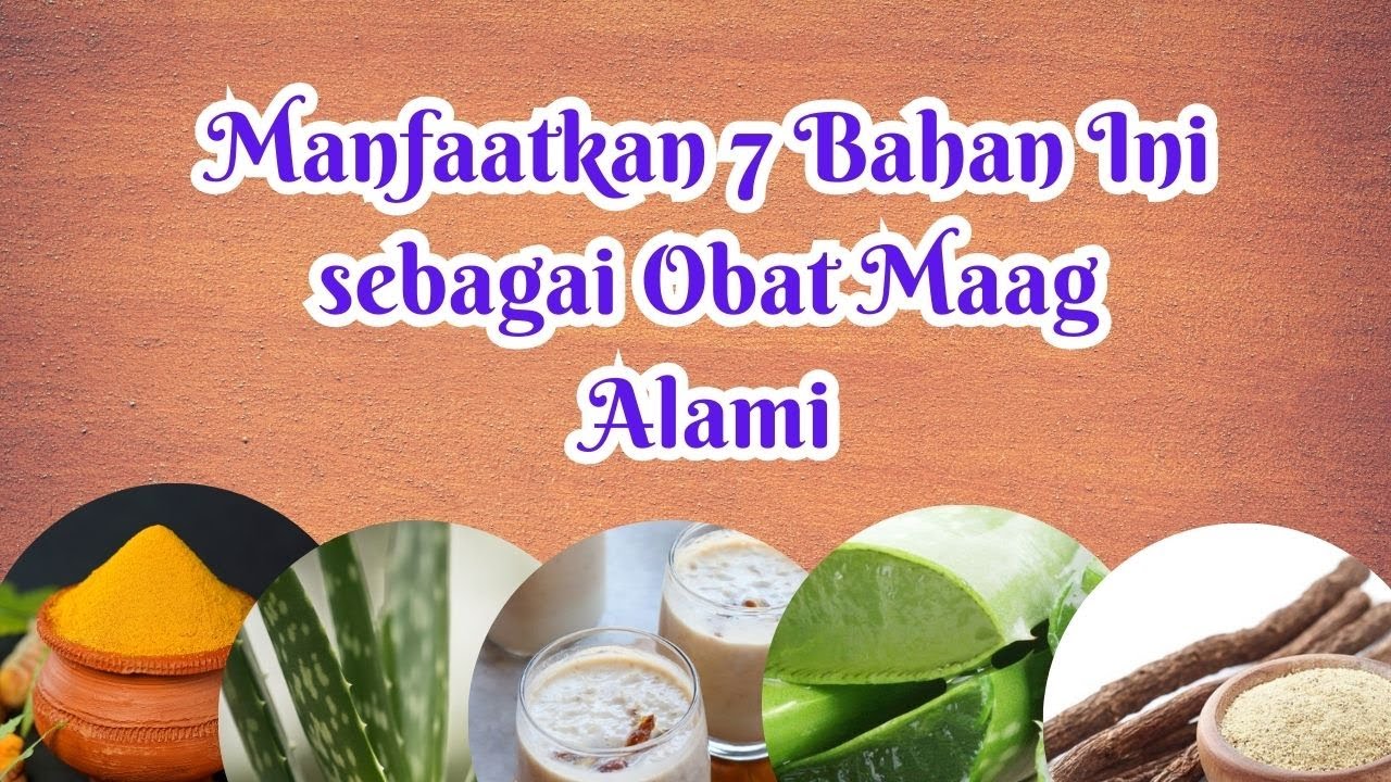 Manfaatkan 10 Bahan Ini sebagai Obat Maag Alami #tipssehat # ...