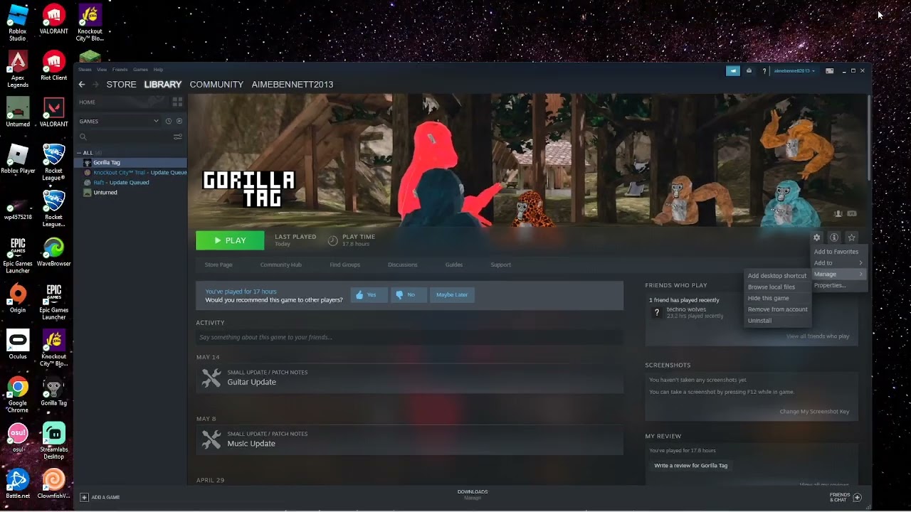 How to get mods in gorilla tag VR - YouTube