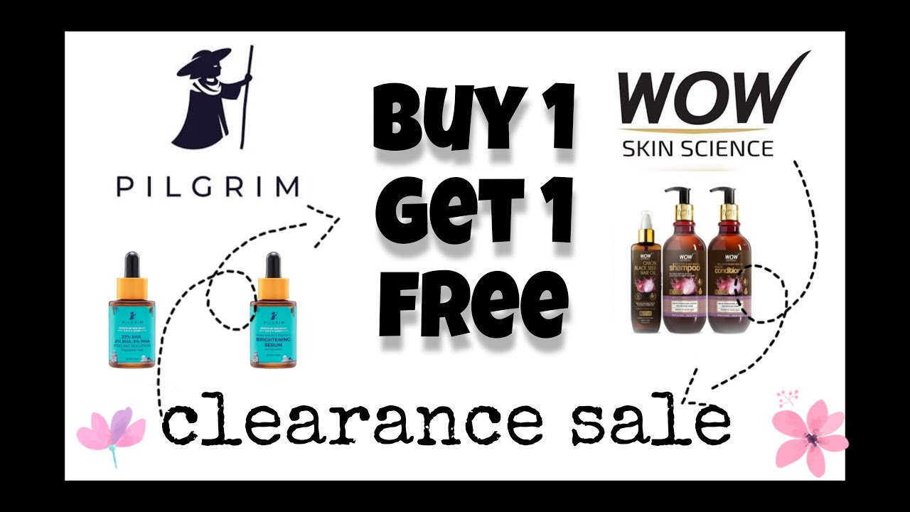 wowskinscienceindia sale| pilgrim offer - YouTube