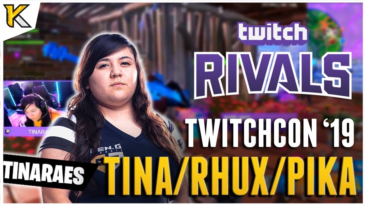 Fortnite Twitchcon Twitch Rivals VOD Review! - GENG Tina, Rhux and Pika ...