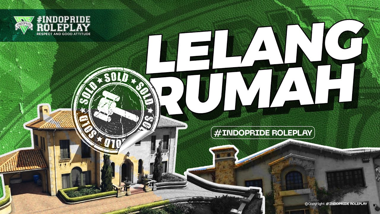 JAM 3 SORE LELANG 5 RUMAH PERUMNAS #indoprideroleplay #indopriderp ...