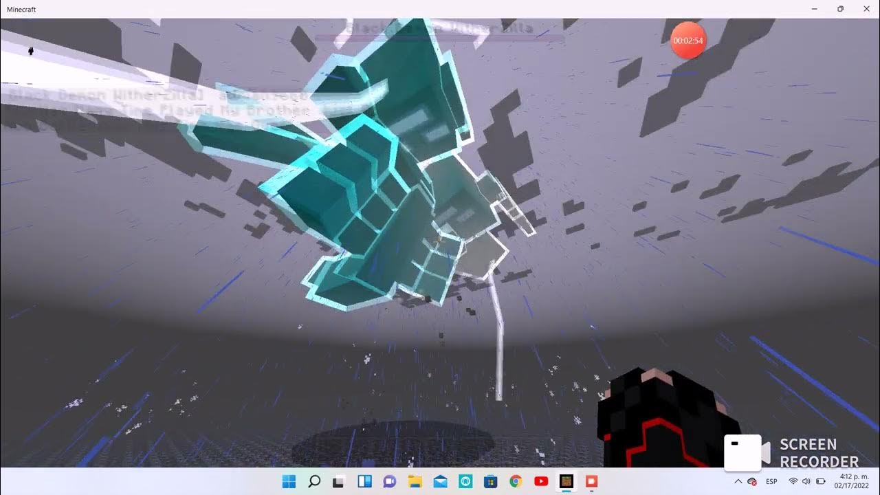 3 wither storm vs black demon witherzilla - YouTube