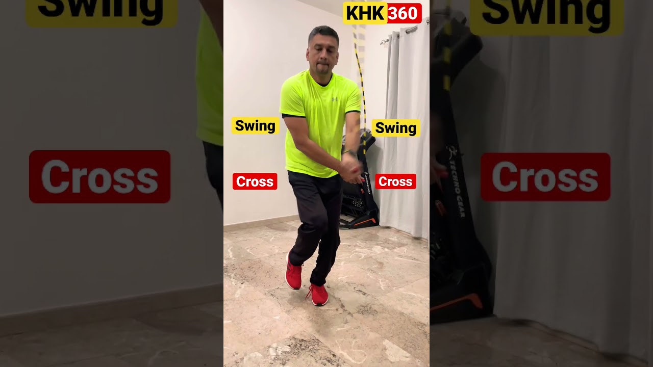 Jump Rope Beginner Trick - Side Swing Crossover - YouTube