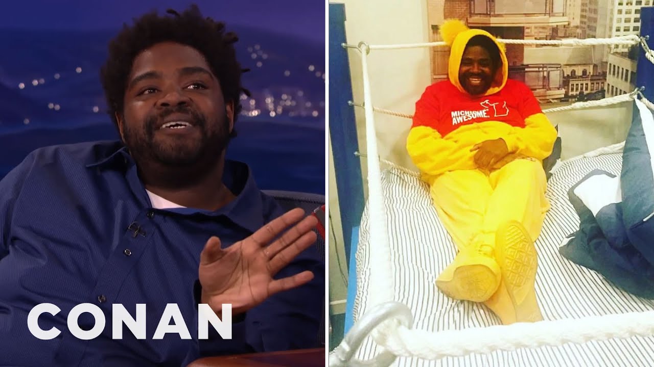 Ron Funches Is A Wrestling Fanatic | CONAN on TBS - YouTube