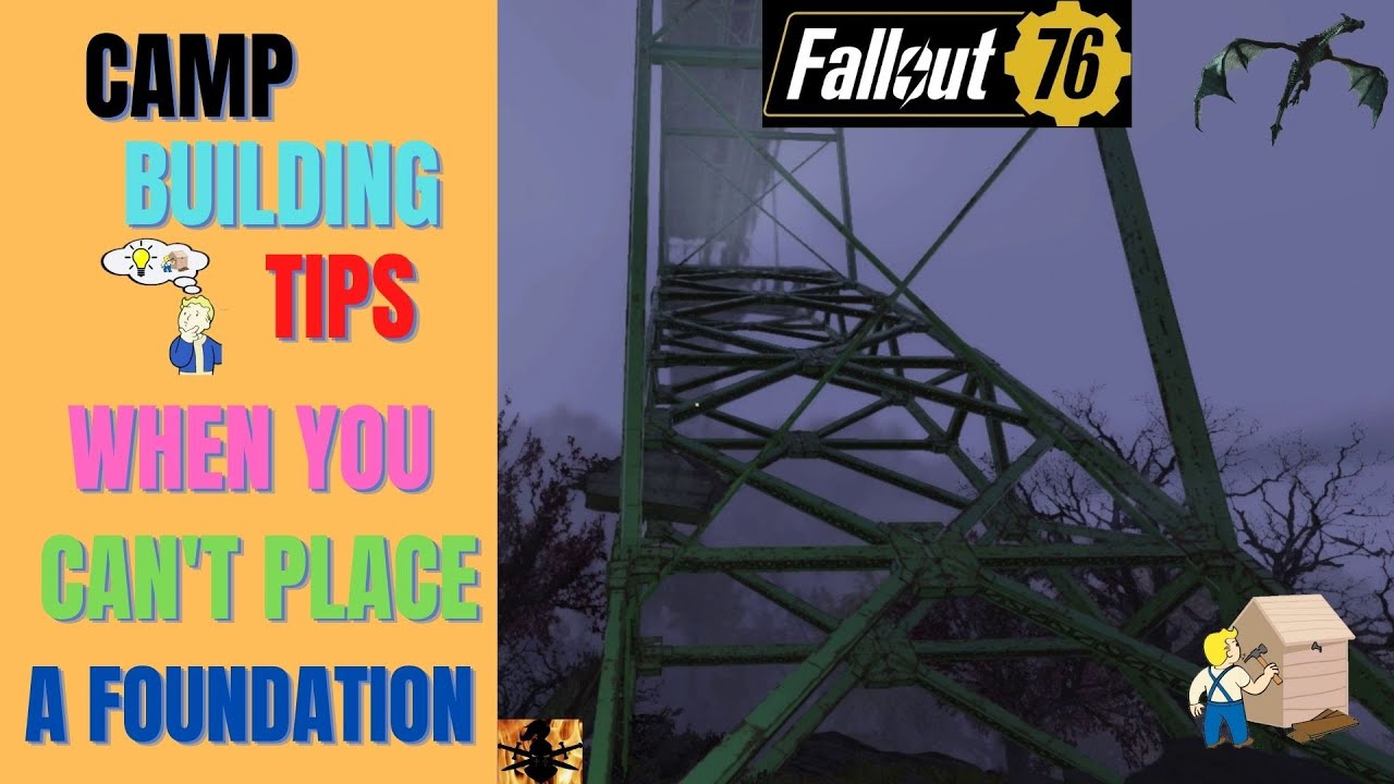 Fallout 76 : How to build your camp when you can not place a foundation ...
