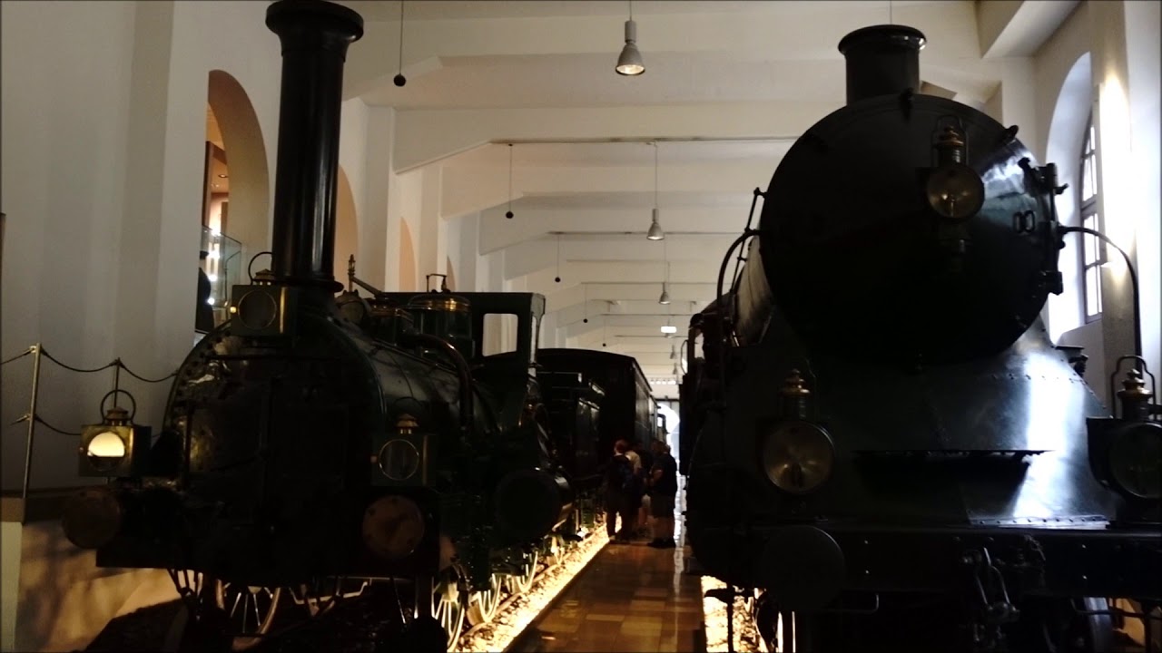 The DB Museum (German Railway Museum), Nuremberg, Germany. - YouTube