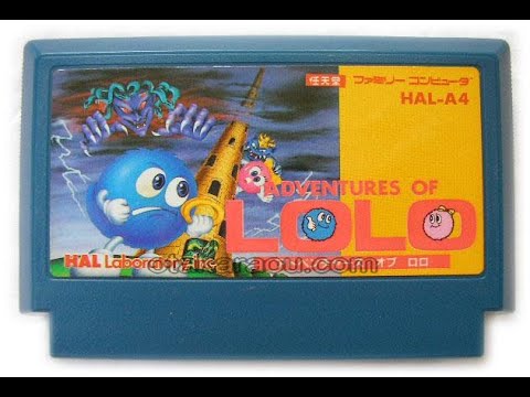 Gaming sales online japan used game Famicom Video Adventures of Lolo ...