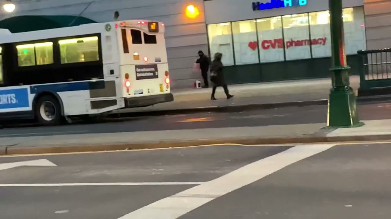 MTA New York City Bus 2006 Orion VII OG Hybrid 6786 On The M7 - YouTube