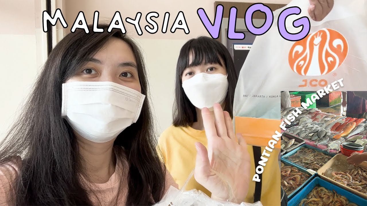 VLOG 🇲🇾 We went to Pontian Fish Market and how much we spent 🐟 - YouTube