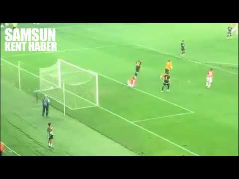 Samsunspor Amedspor maç özeti- Samsunspor'un Amedspor'a attığı gol