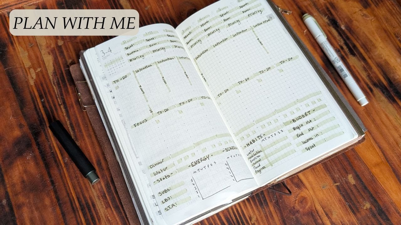 Plan With Me : A Vertical Layout that's Actually Working! Travelers ...