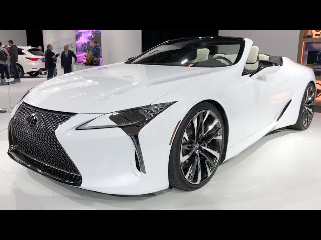 White Convertible Lexus One