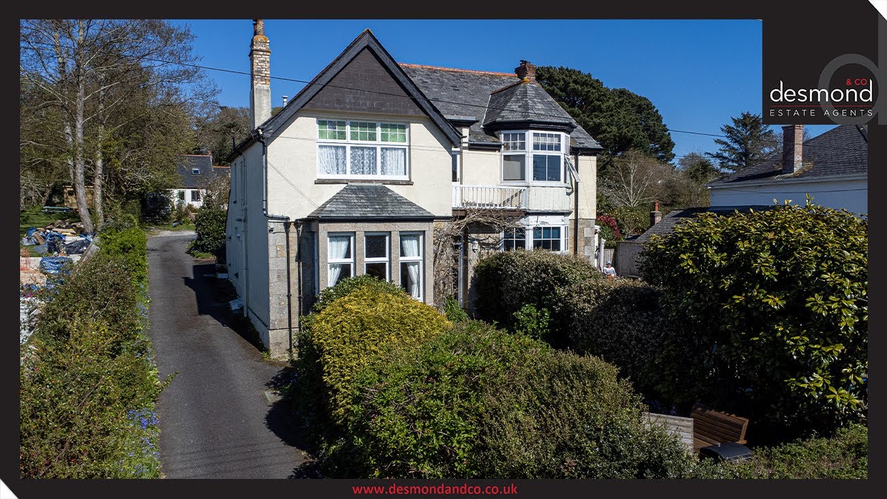FANTASTIC 4 Bedroom Semi-Detached Home - Devoran, Cornwall - YouTube