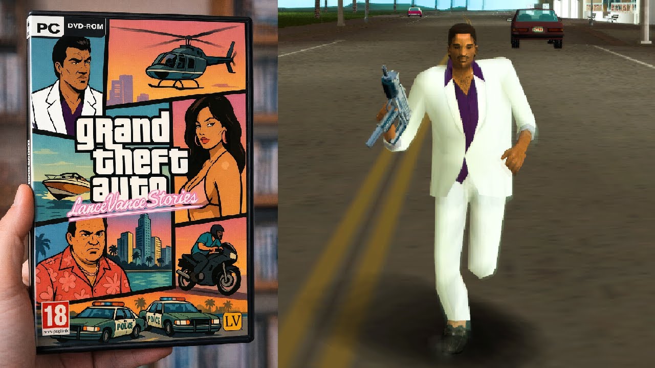 GTA Vice City Lance Vance Stories Mission #1 - Start Game - YouTube