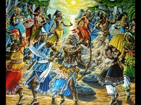 Trinidad Orisha Session - singing & drumming - YouTube