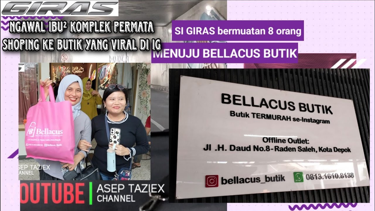Shoping Bellacus Butik lagi Viral di IG, booking si GIRAS #bellacus # ...