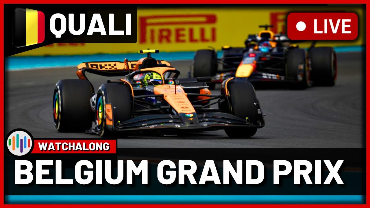 🔴F1 Live: Belgium GP Qualifying - Commentary + Live Timing - YouTube