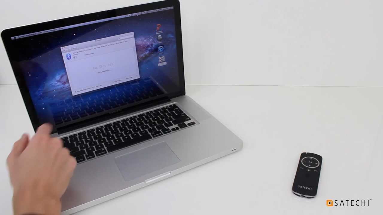 How to use Satechi Bluetooth Smart Pointer with Mac Computers - YouTube