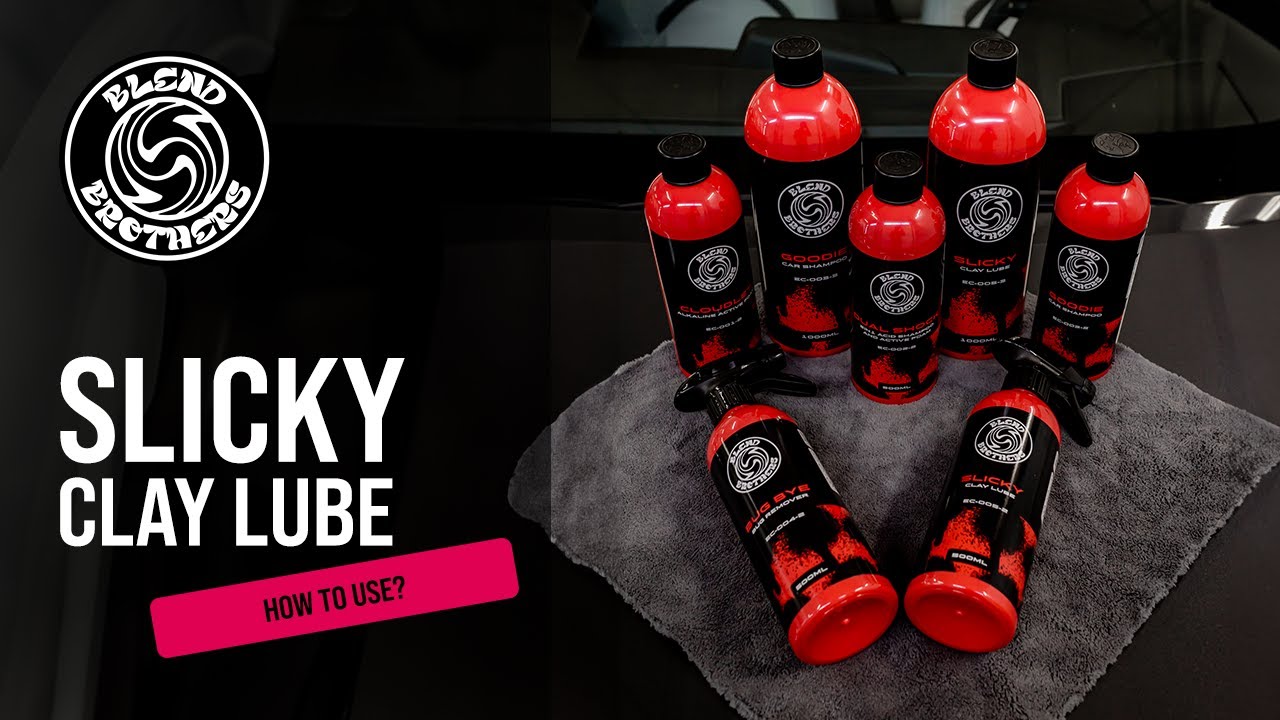 Blend Brothers - SLICKY Clay Lube - How to use? - YouTube