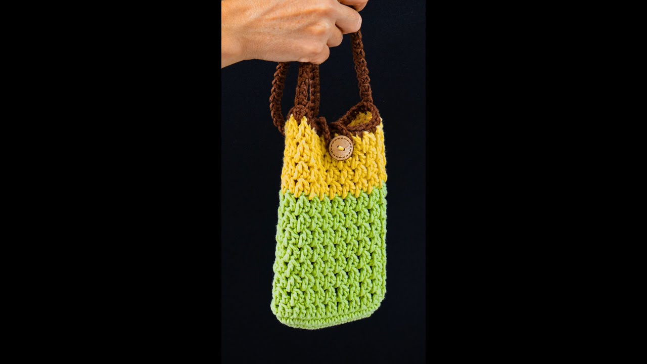 Easy crochet phone bag tutorial! Miarti🧶 - YouTube
