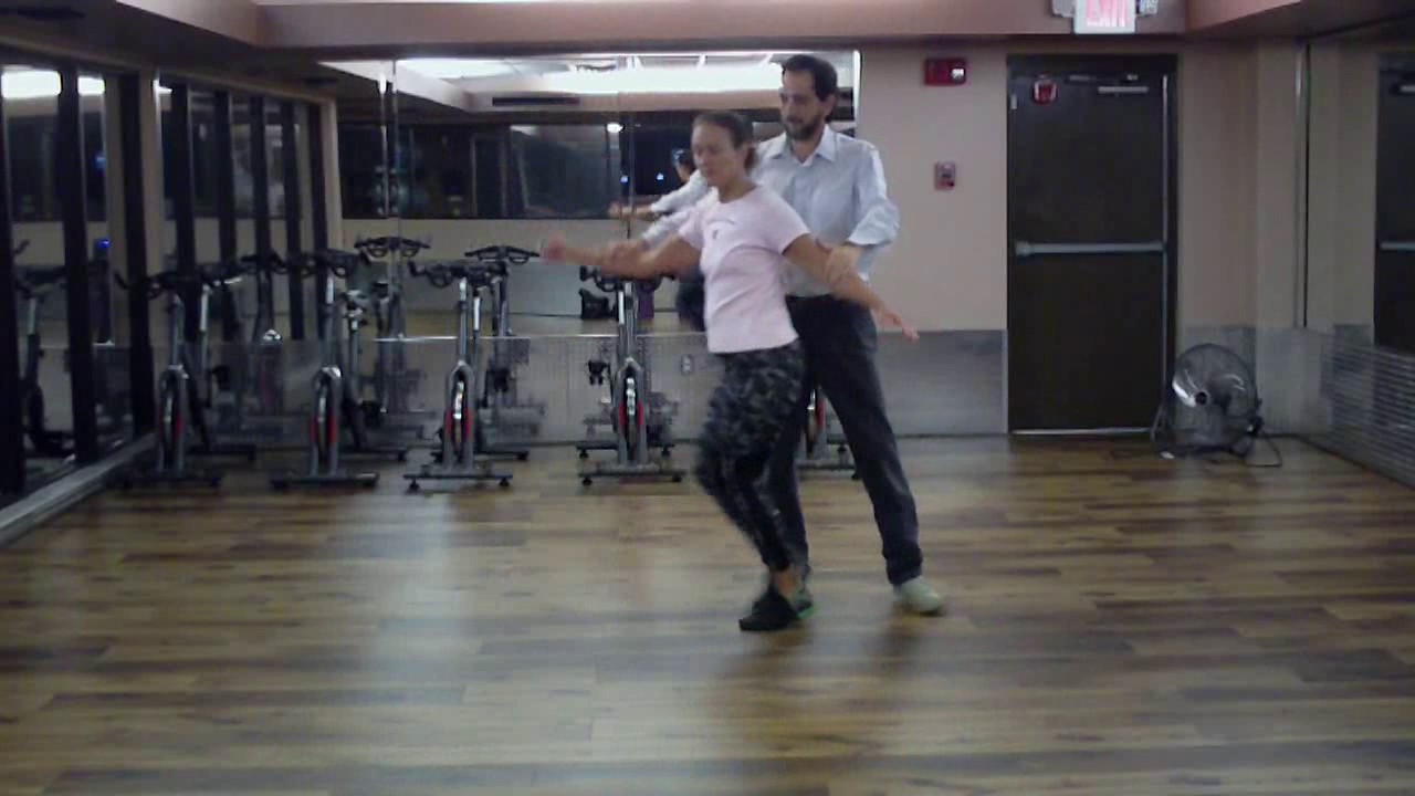 Hustle Dancing Basic 0080 Las Vegas - YouTube