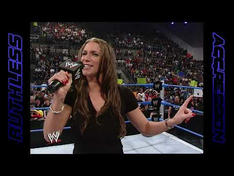 Stephanie McMahon talks about Eric Bischoff | SmackDown! (2002) 1