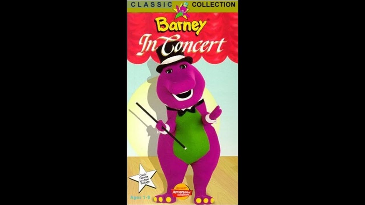 Barney In Concert 1996 VHS - YouTube