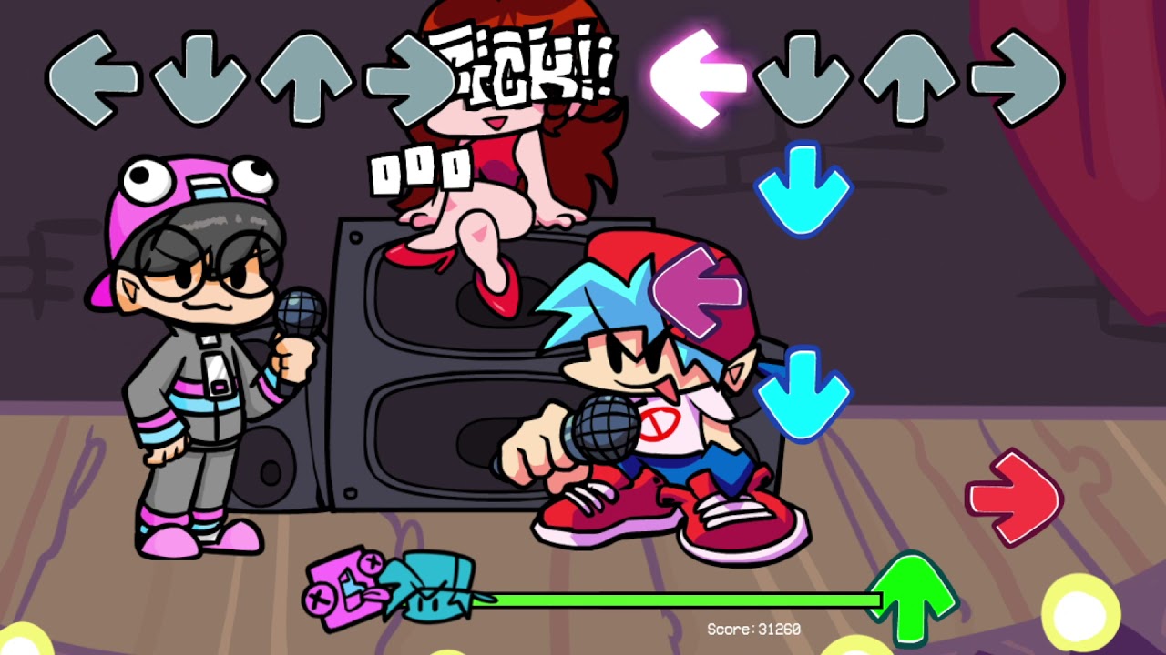 Friday Night Funkin' - Crystal CM Mod Preview - YouTube