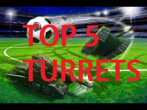 TOP 5 TURRETS! - Tanki online - YouTube