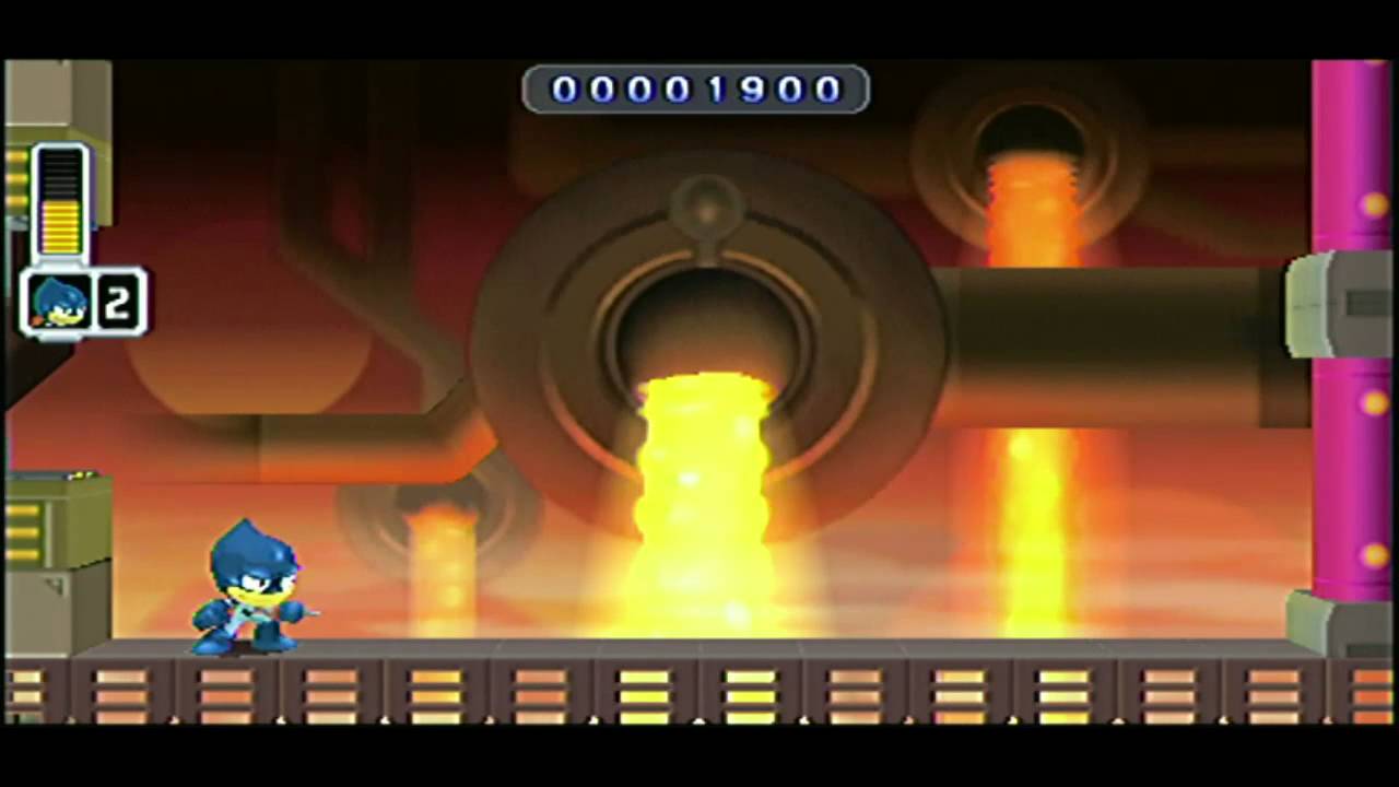 Mega Man Powered Up - Fire Man on Hard as Oil Man in 2:15'41 - YouTube