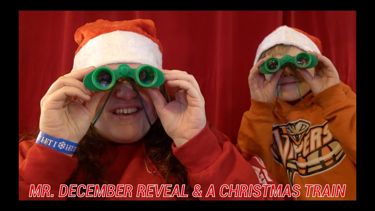 Mr. December Reveal & A Christmas Train | Vlogmas Day 23 - YouTube