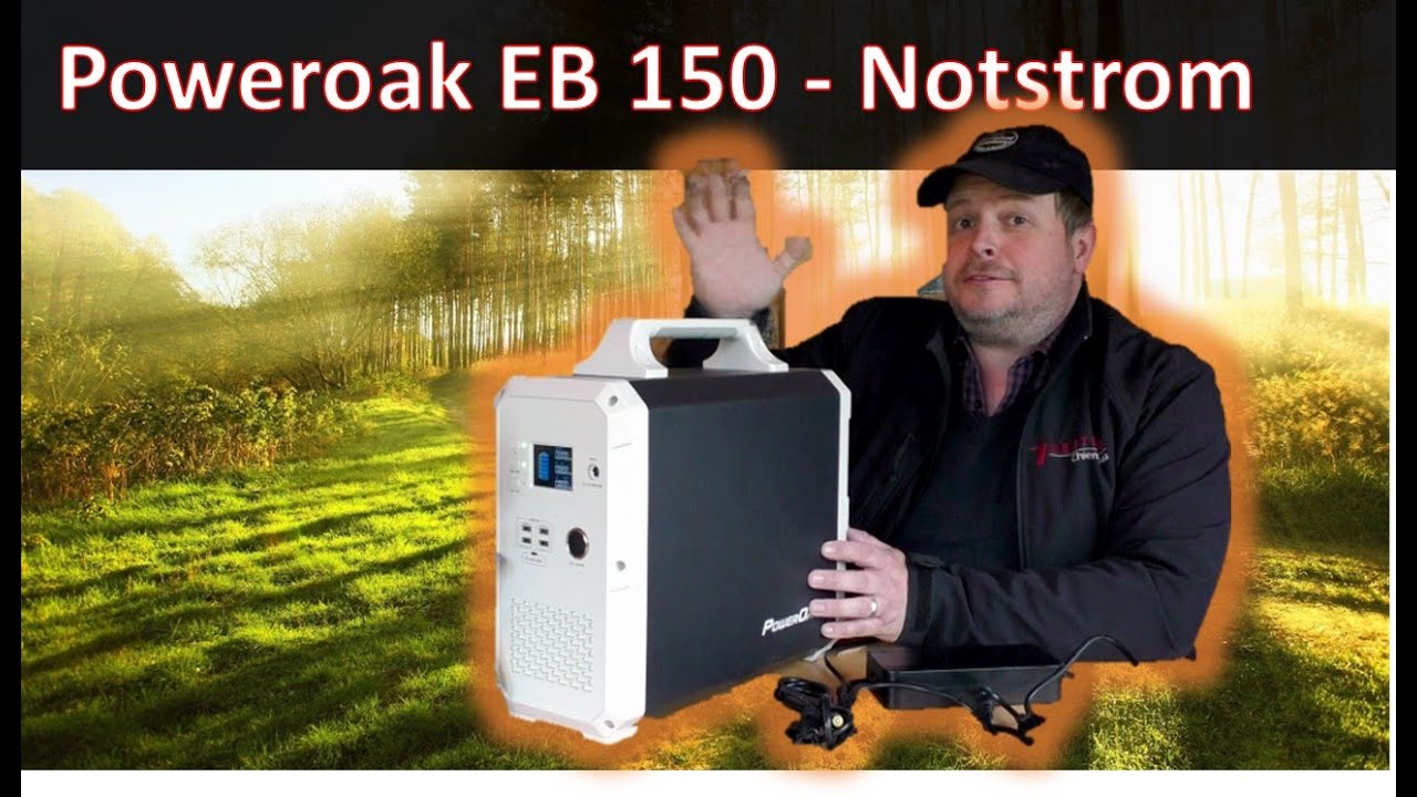 Poweroak EB 150 - Profi Powerbank. Blackout Notstromversorgung ...