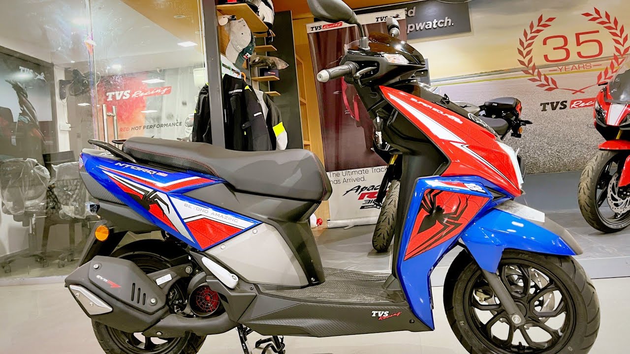 TVS Ntorq 125 Spider-Man Edition!! What's New?? Good to buy? - YouTube