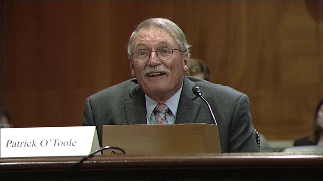 Wyoming’s Pat O’Toole Testifies Before the Senate on Water Resources ...