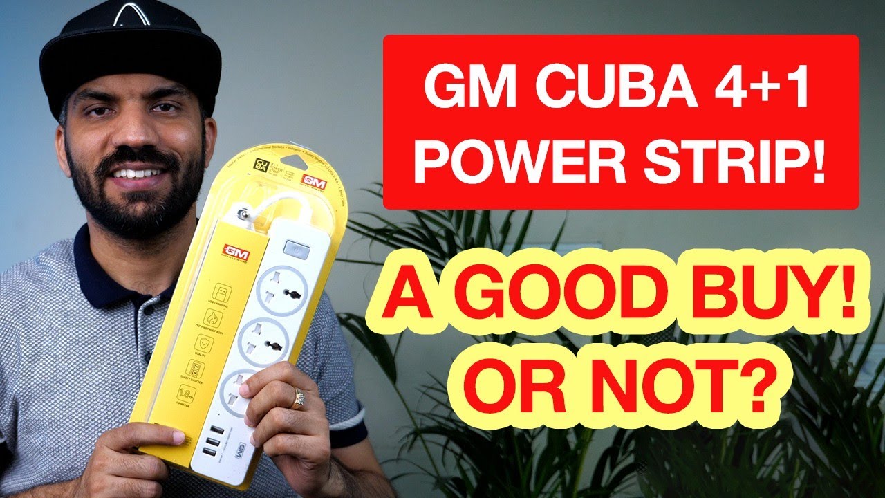 GM Modular 3261 Cuba 4+1 Power strip with USB ports! A good deal 👍 ...
