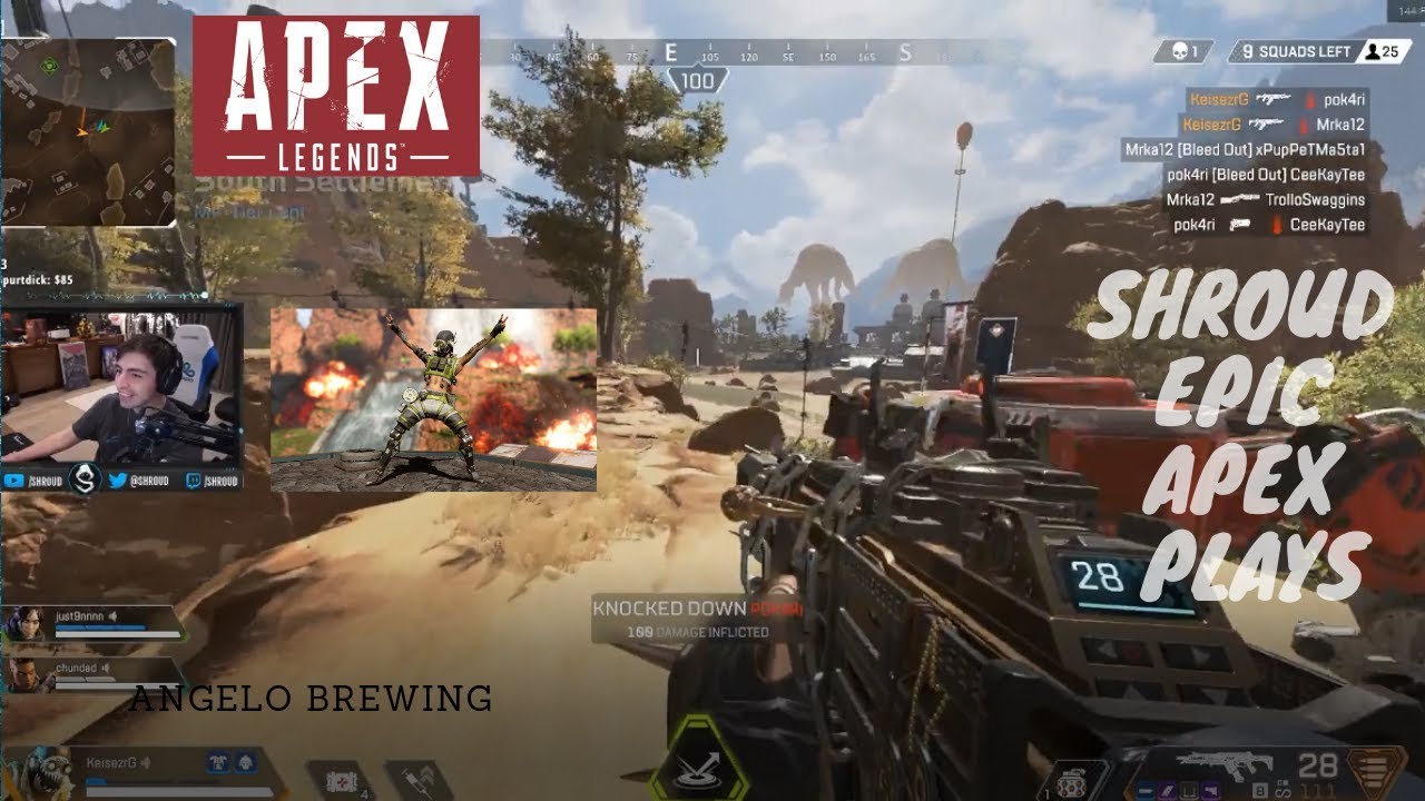 Top Shroud Apex Legends Plays 2019! - YouTube