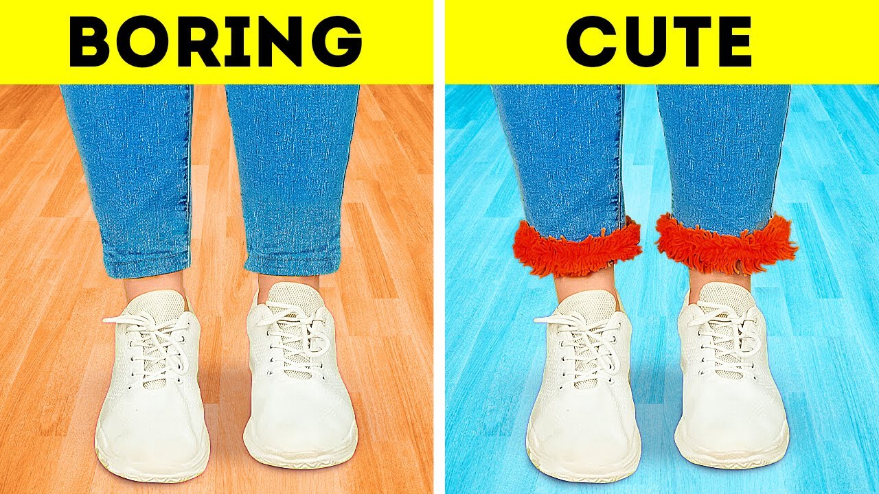 Awesome Sewing Tricks to Decorate Boring Clothes - YouTube