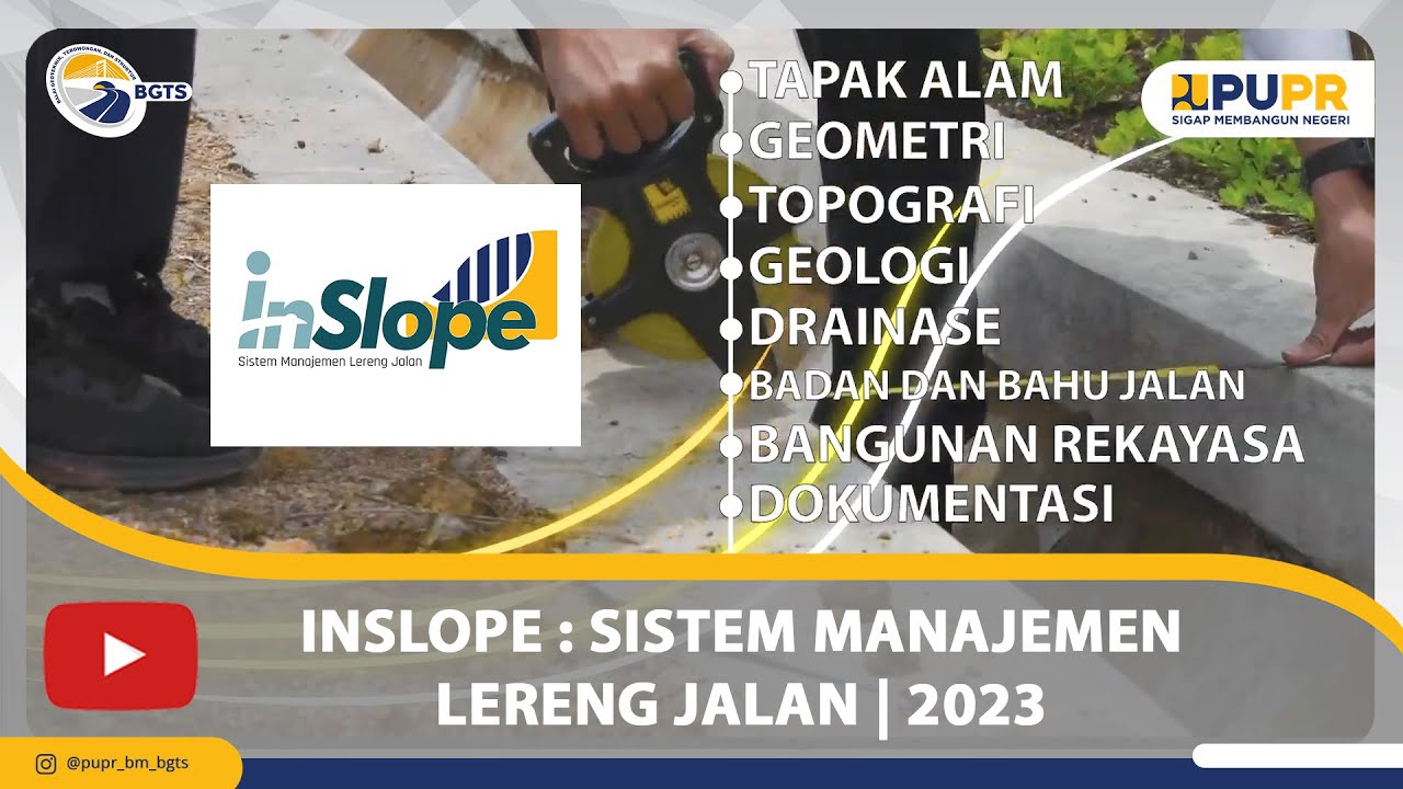 Sistem Manajemen Lereng Jalan | INSLOPE 2023 - YouTube
