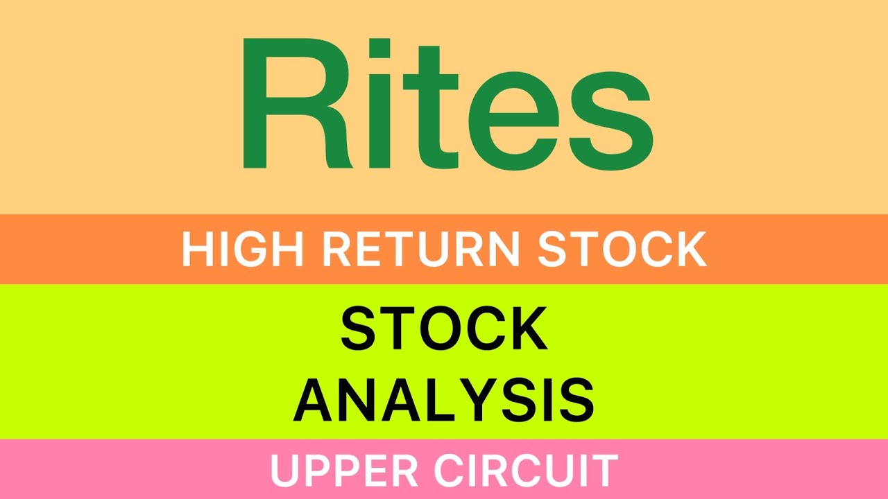 Rites share latest news update target🪴rites share analysis big update ...