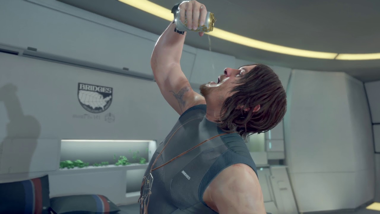 DEATH STRANDING: Beer Bath - YouTube