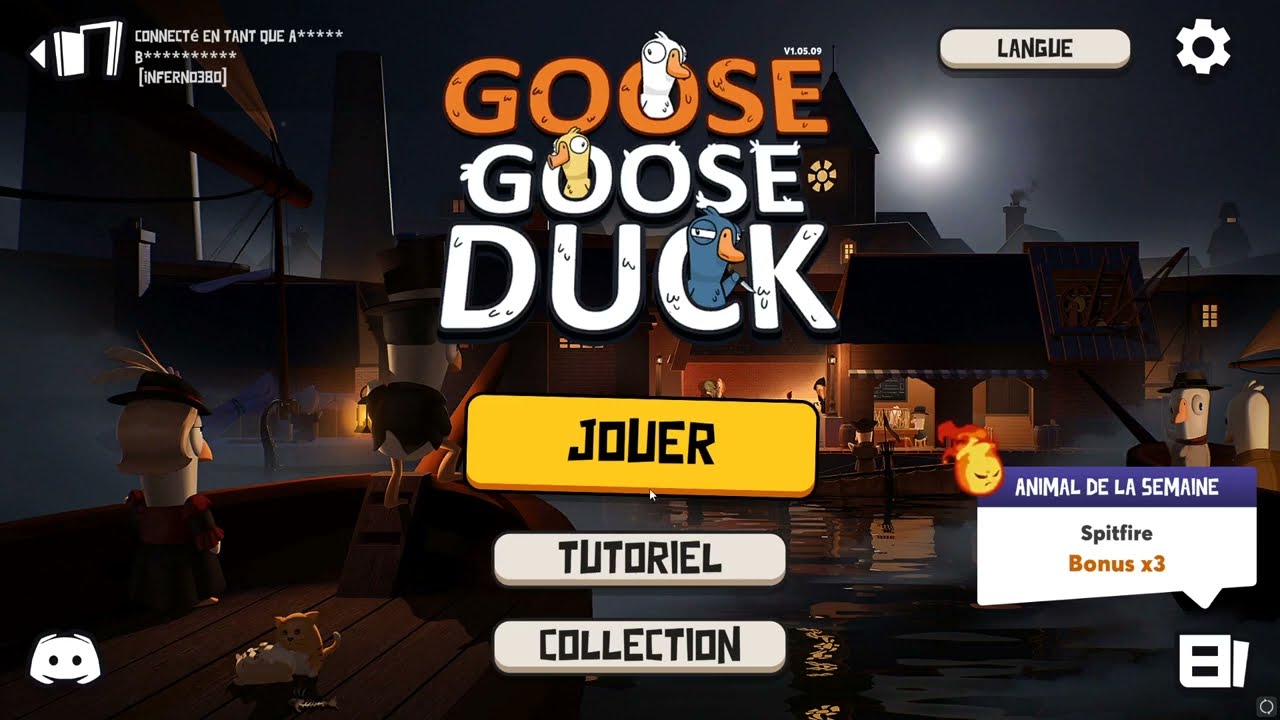 COMMENT JOUER AVEC SES AMIS SUR GOOSE GOOSE DUCK - YouTube