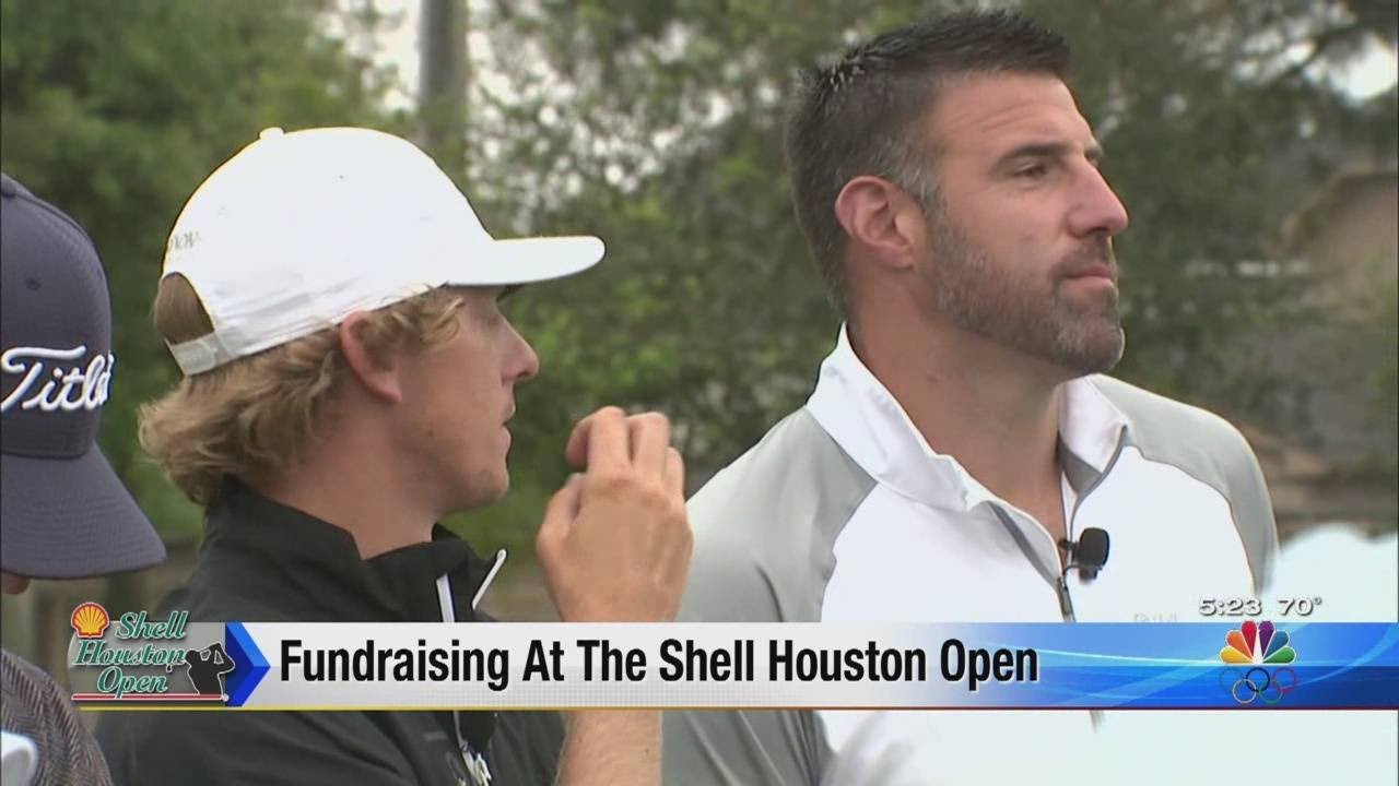 Fundraising at the Shell Houston Open - YouTube