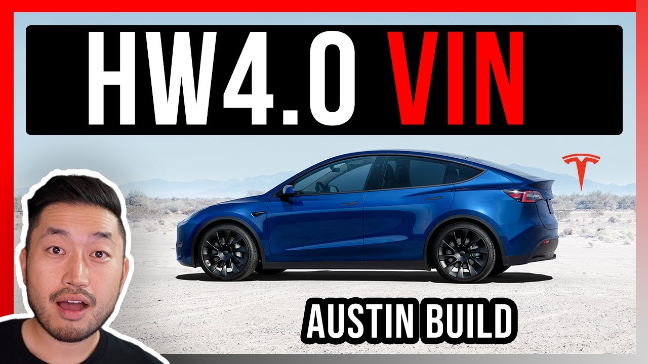 CONFIRMED: Austin Model Y with HW4.0 | Check Your VIN - YouTube